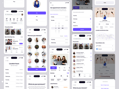 Service App UI by Ofspace UX/UI on Dribbble