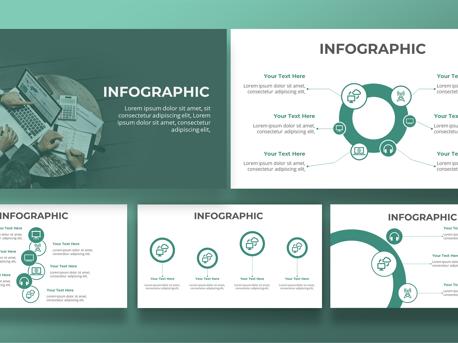 Infographics PowerPoint Design by Neola on Dribbble