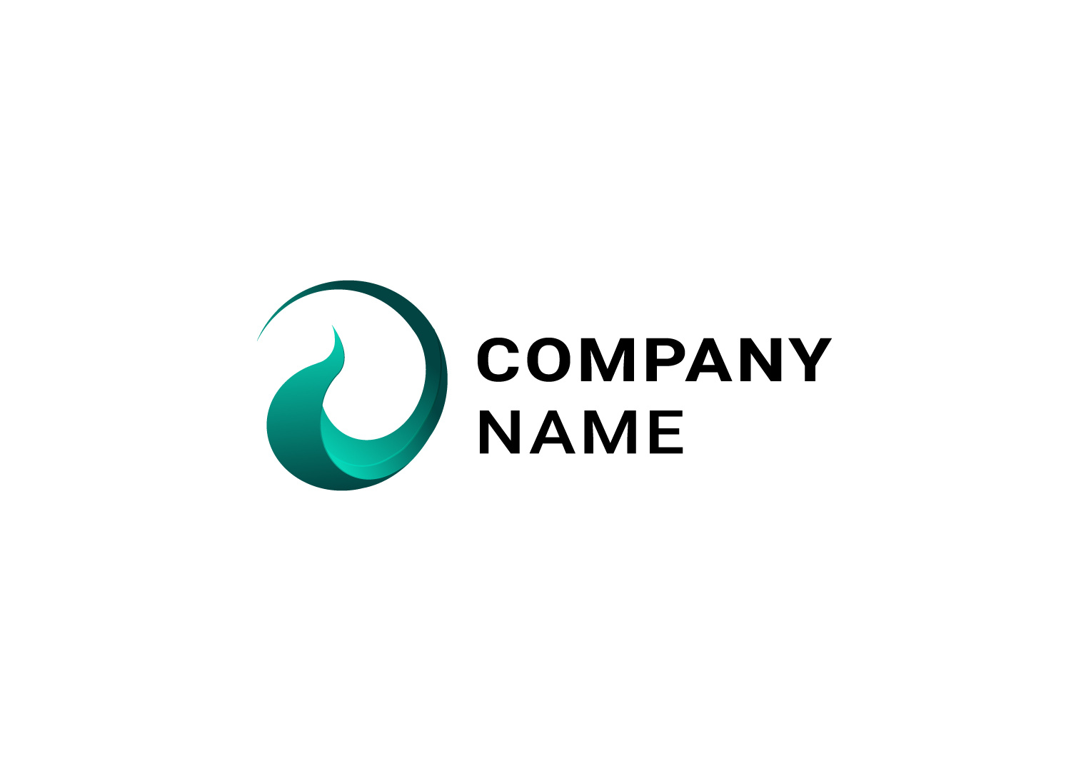 Company Name – Logo Design (Unused). by Ocean Graphic on Dribbble