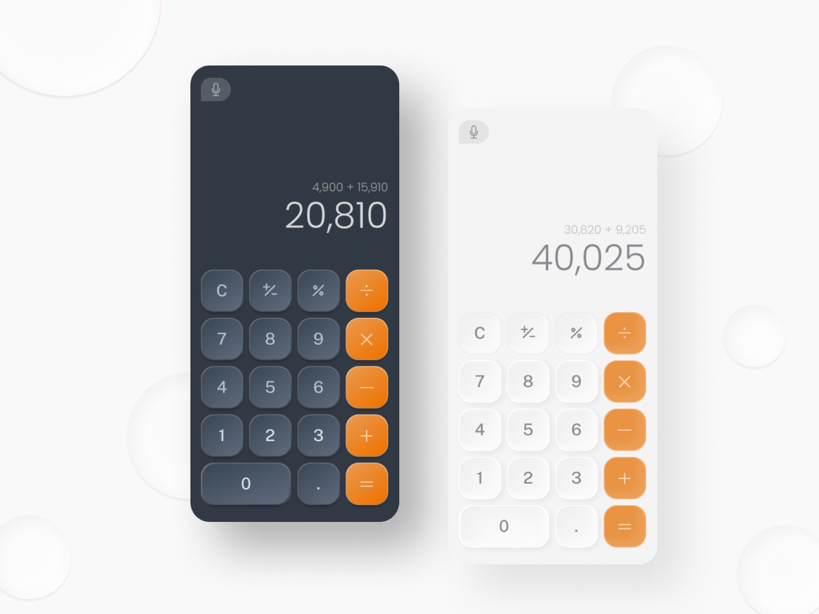 Calculator App Ui - Neomorphic by NehaGuleria on Dribbble