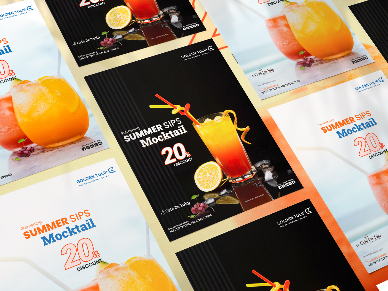 Mocktail Food Flyer Design by Kamrul Islam 🏆 on Dribbble