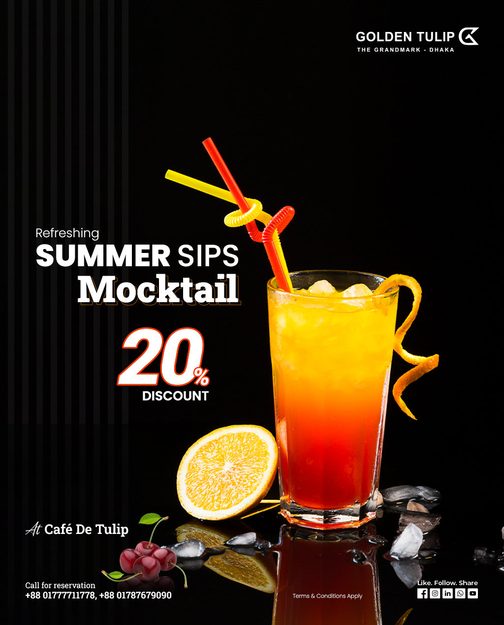 Mocktail Food Flyer Design by Kamrul Islam 🏆 on Dribbble