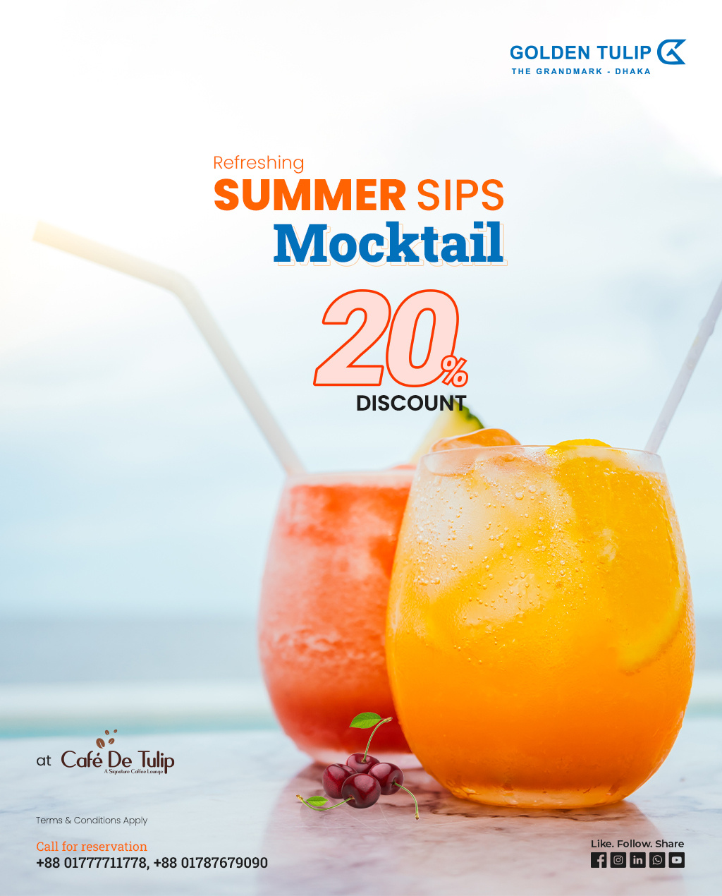 Mocktail Food Flyer Design by Kamrul Islam 🏆 on Dribbble