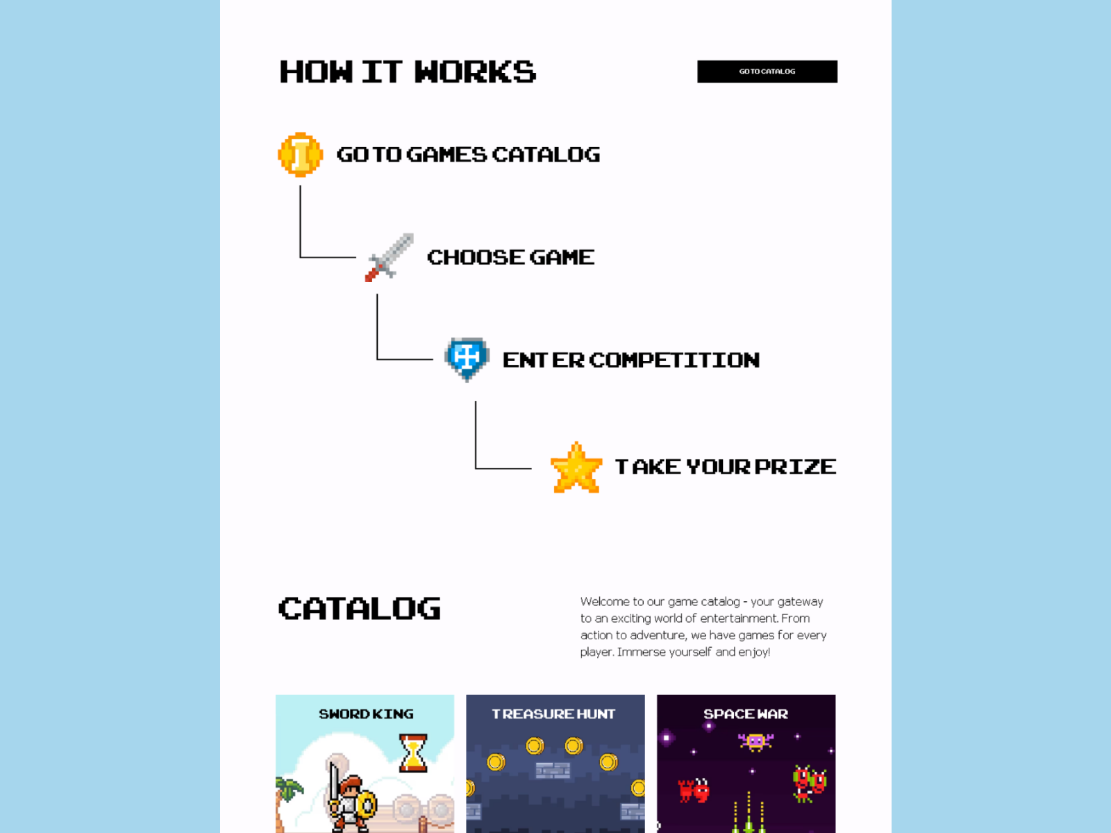 Game Shop Landing Page by Ronas IT | UI/UX Team on Dribbble