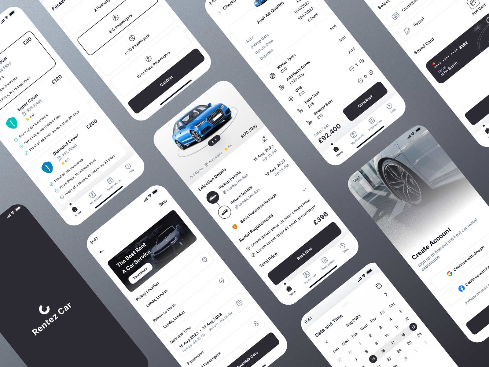 Car Booking App UI Design Case Study // Jacksphere by Jacksphere on ...