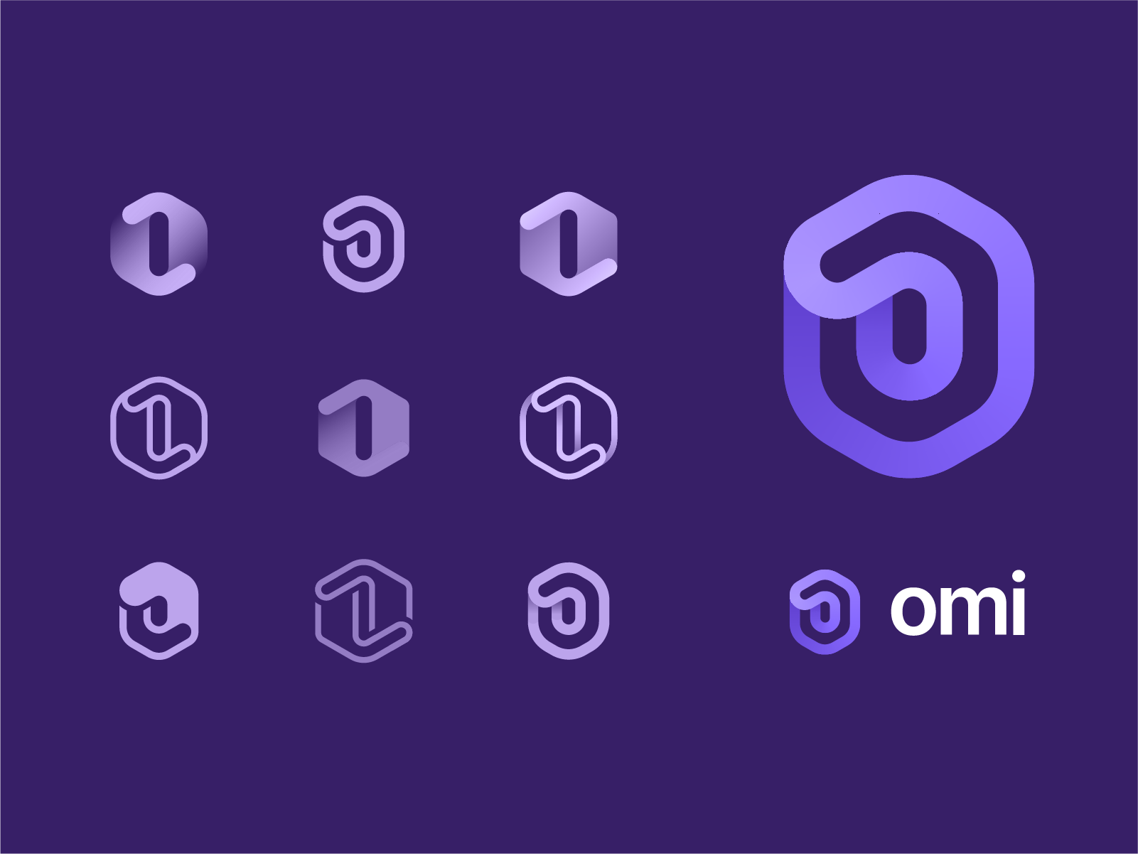 Omi Logo Color Exploration by Dmitry Lepisov for Lepisov Branding on ...