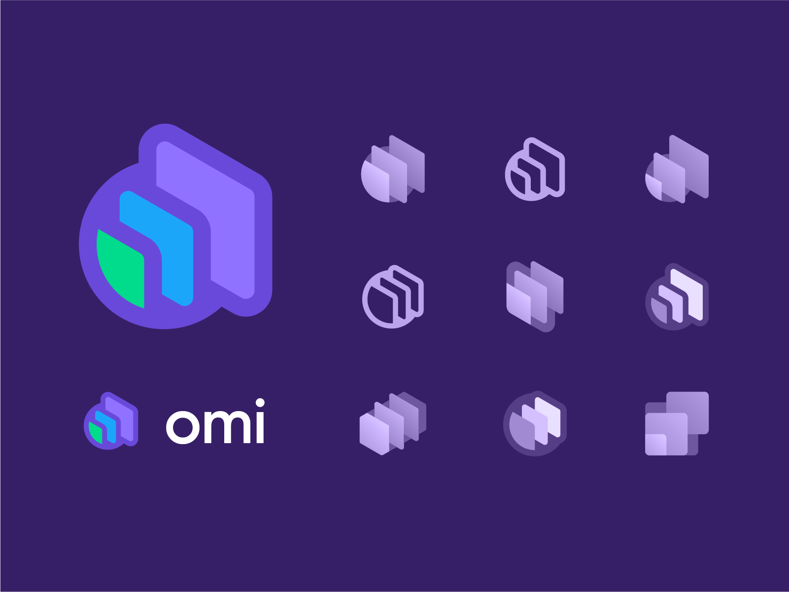 Omi Logo Color Exploration by Dmitry Lepisov for Lepisov Branding on ...