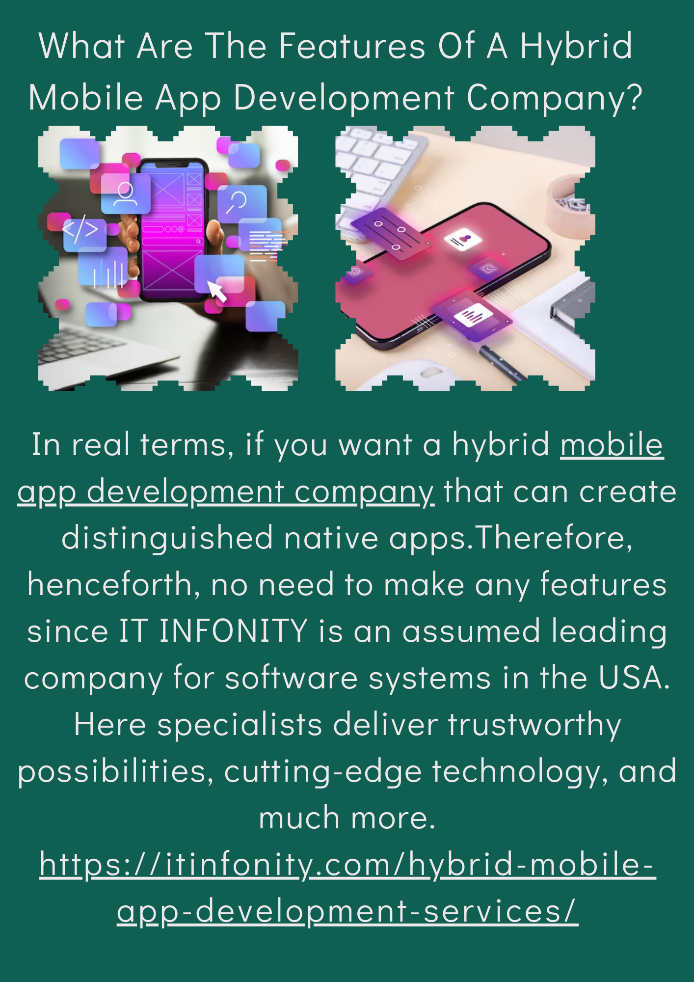What Are The Features Of A Hybrid Mobile App Development Company by IT ...