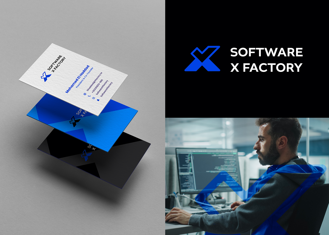 X Factory App Logo by hebatallah Amin on Dribbble