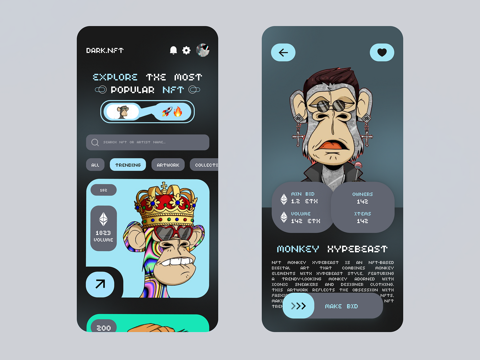 Empowering NFT Enthusiasts: Deep Dive into Our App Design by Muzaki ...