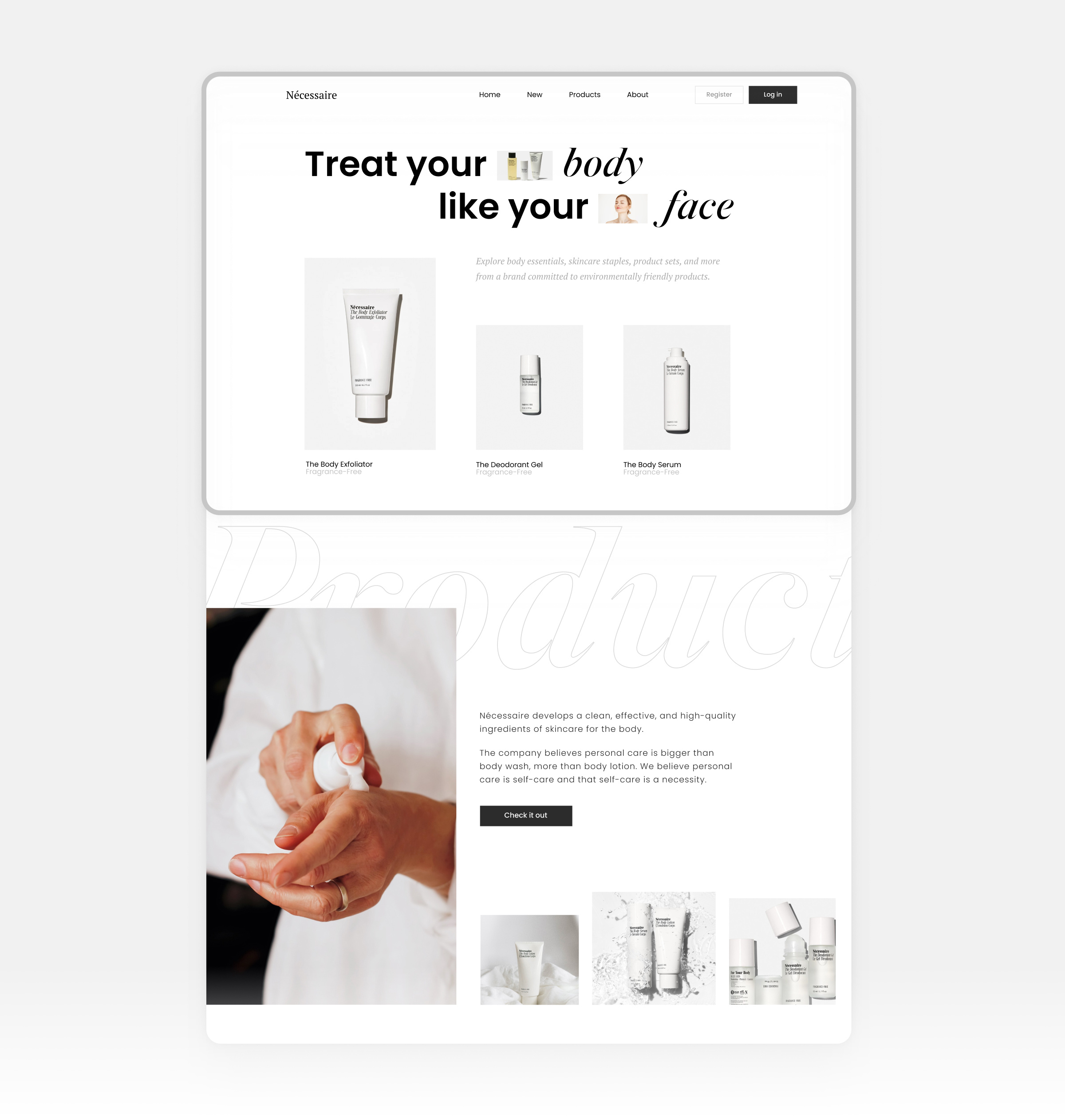 Daily UI #35 - Website homepage by Veronica K on Dribbble