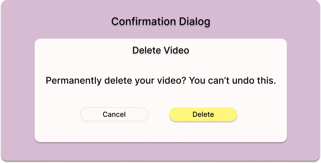 Confirmation UI designs, themes, templates and downloadable graphic ...