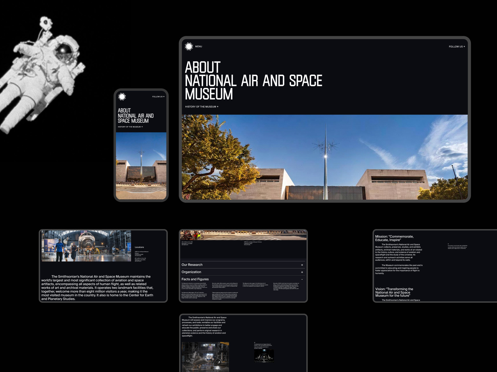 Air and Space Museum / 10 by Olga Chernova on Dribbble