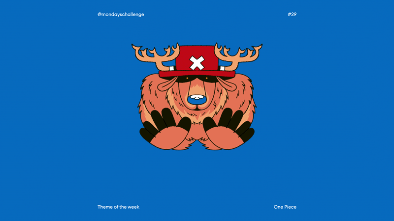 Tony Tony Chopper by Gabriela Crista Perez on Dribbble