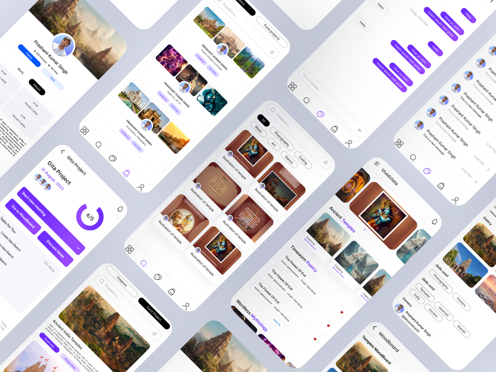 VividVista - Platform Where User Can Showcase Ancient History by ...