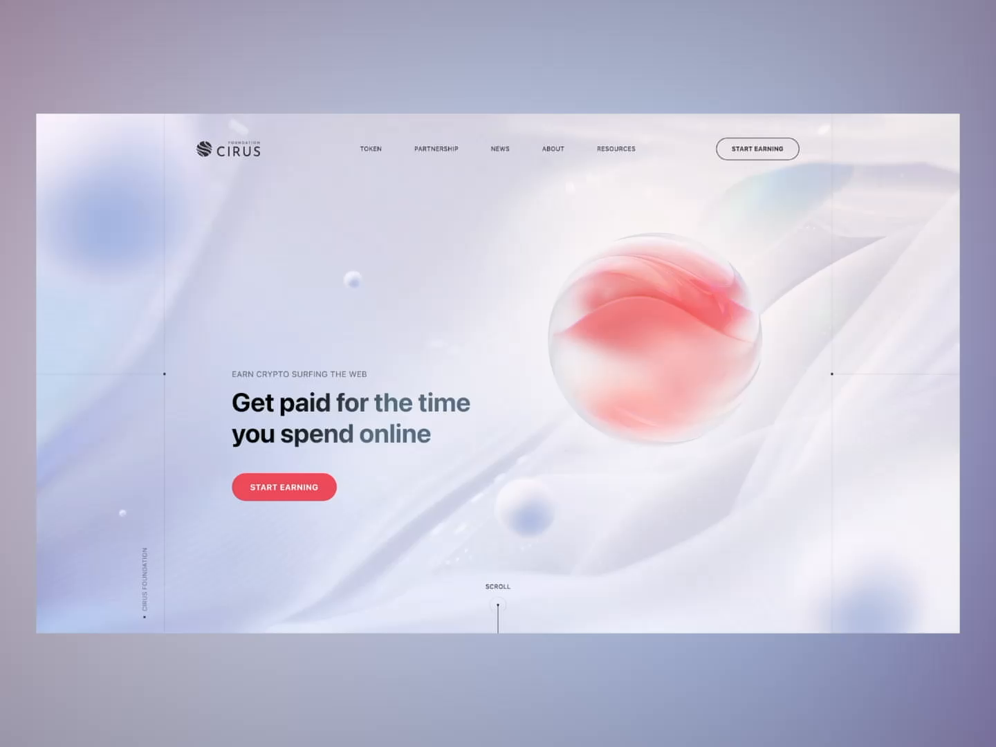 Cirus website design exploration by milkinside by Gleb Kuznetsov on ...