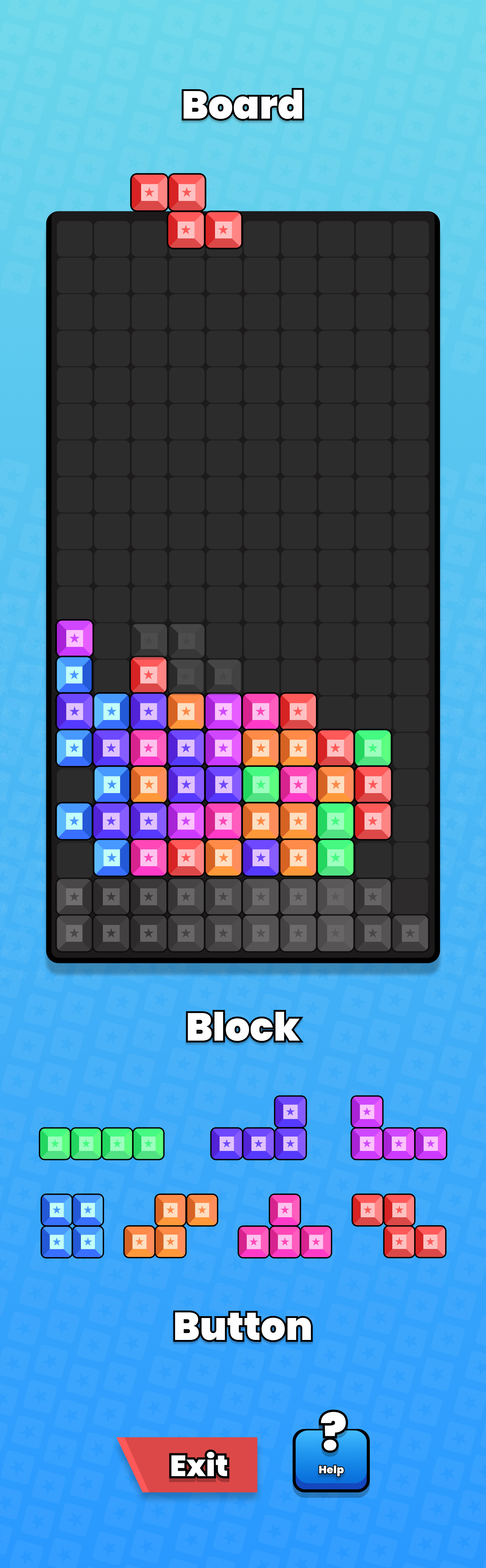 TETRIS Game UI Exploration by Mochammad Naufal 🦅 for Orenji Studio on ...