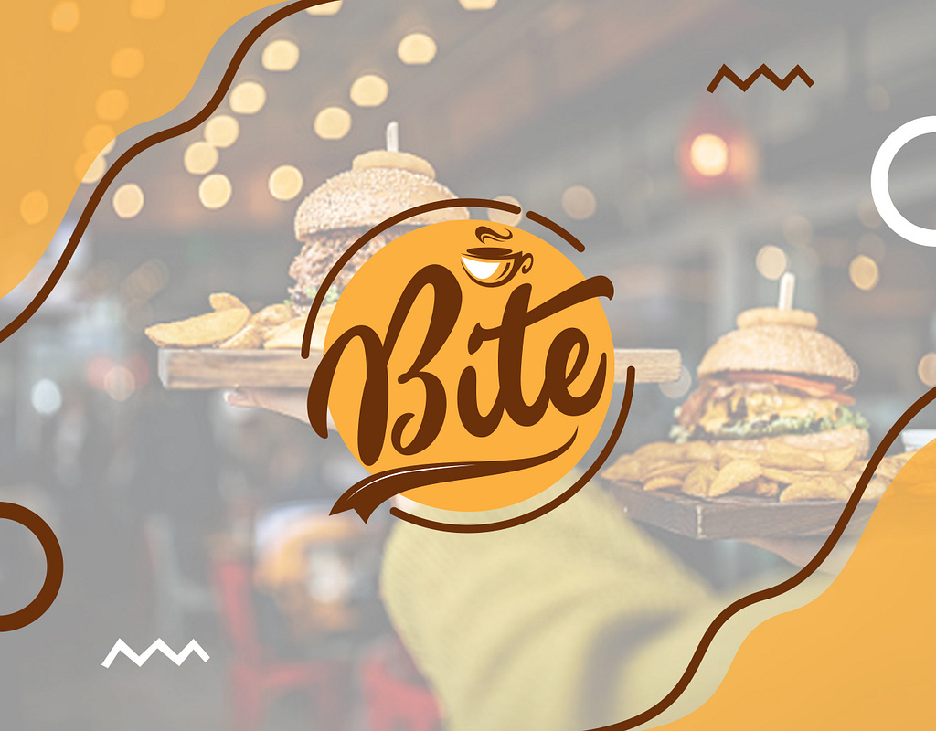 Bite Cafe Logo | Coffee & Bistro | Restaurant Logo | Brand Logo by ...
