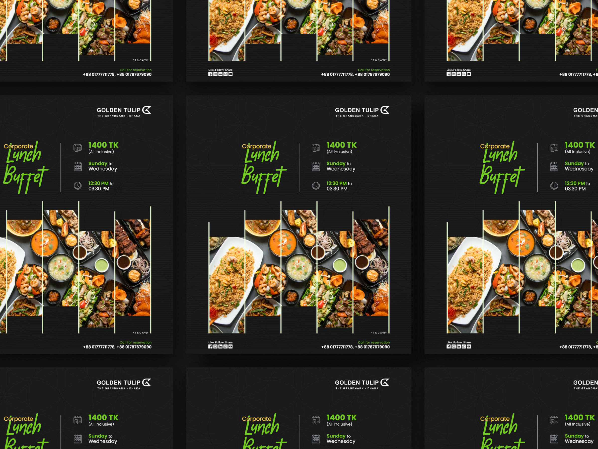 Browse thousands of Food Social Media Post images for design ...