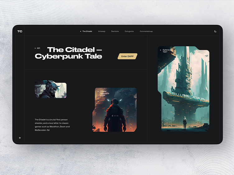 Cyberpunk Landing Page UI Concepts by Vino Costa Upwork on Dribbble