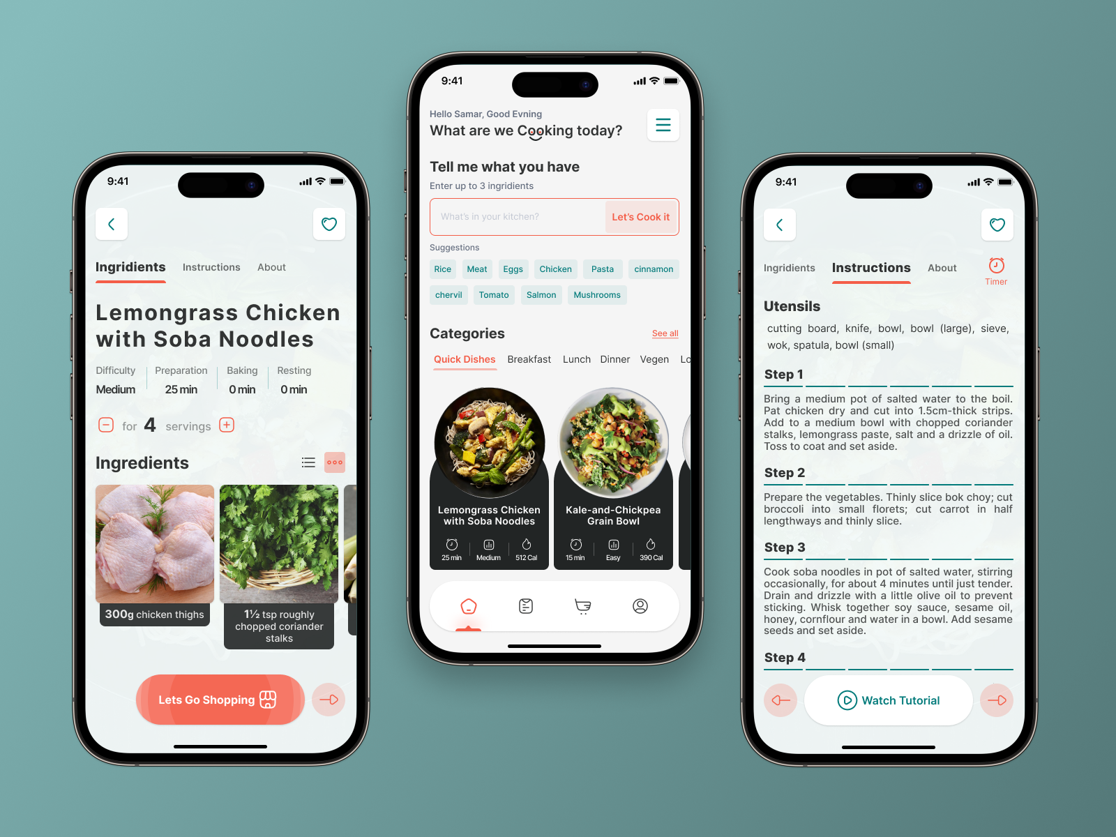 Cook-Mobile Application by Samar Shams on Dribbble