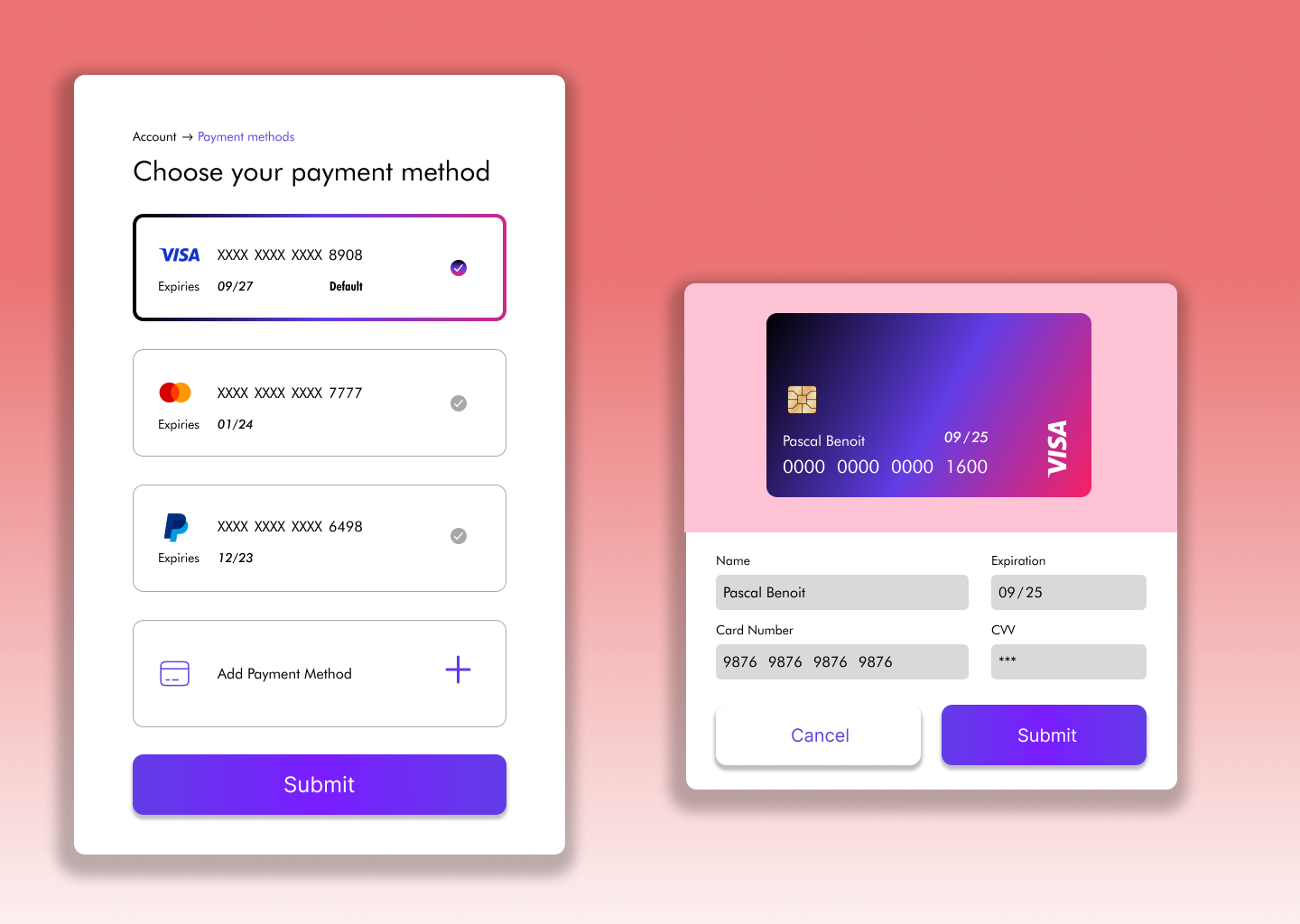 Payment UI designs, themes, templates and downloadable graphic elements ...