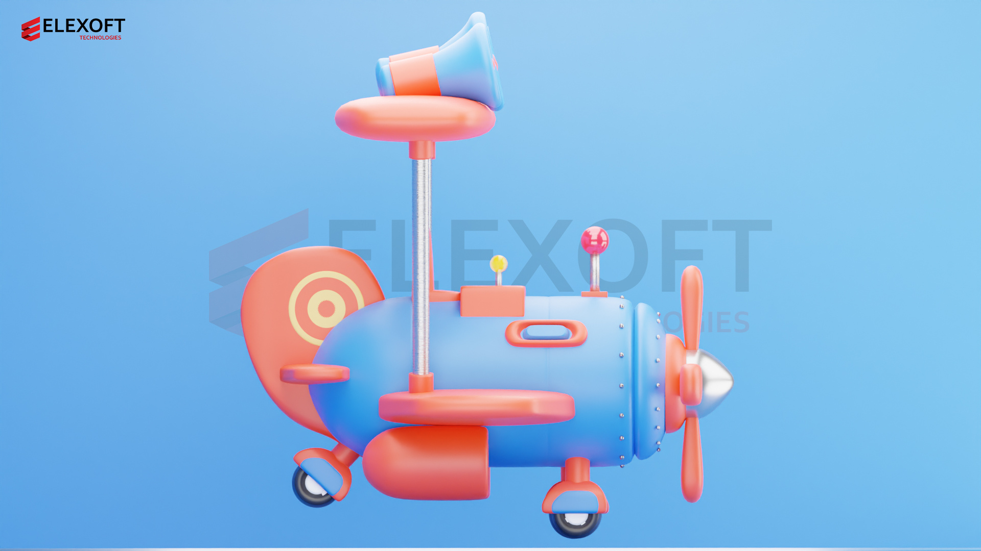 3d plane design in blender | Elexoft Technologies by Elexoft ...