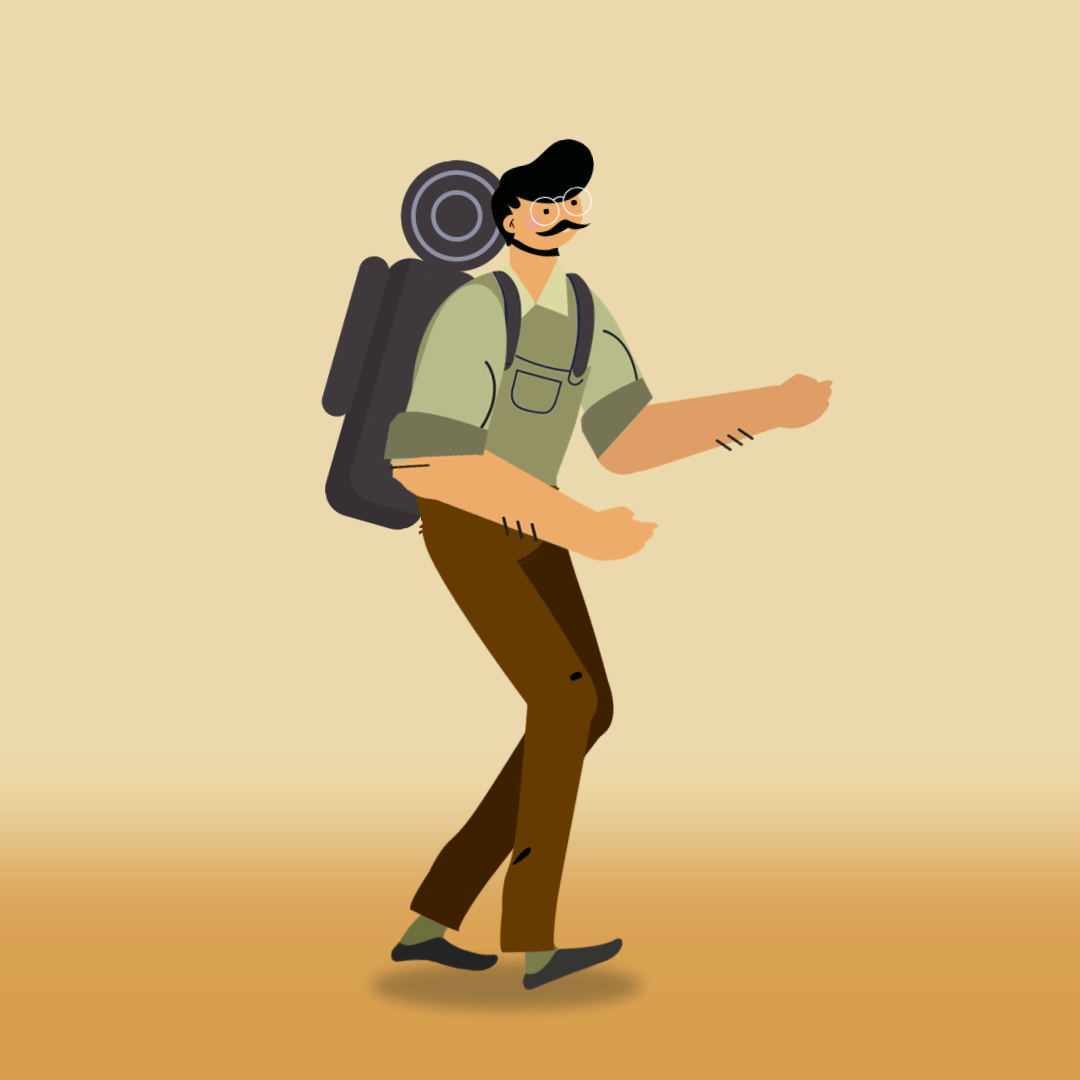 walk cycle by Amin Mehtaran on Dribbble