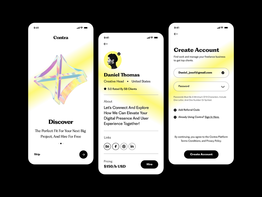 App UI by Dstudio on Dribbble