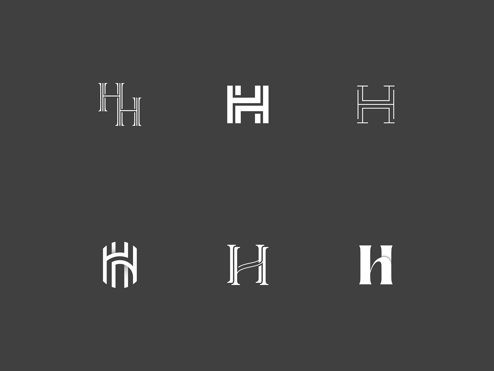 Heritage Hills (HH) Icon Exploration by Meg McCombs Design on Dribbble