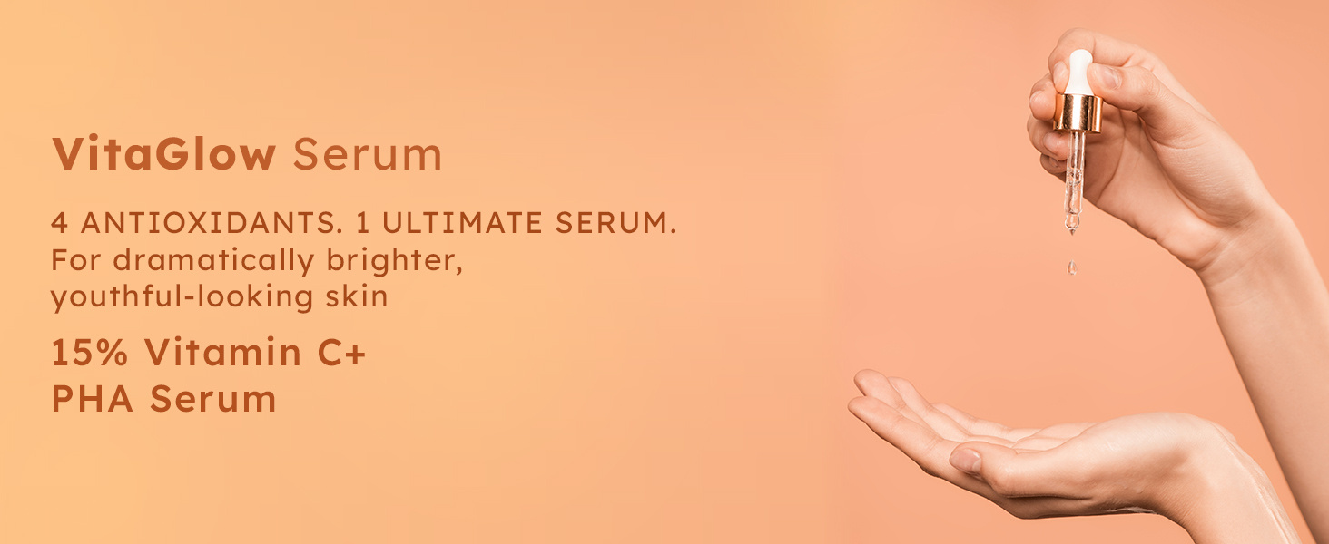 VitaGlow Serum (Amazon A+ Content) by Muhammad Nadeem Rafaqat on Dribbble