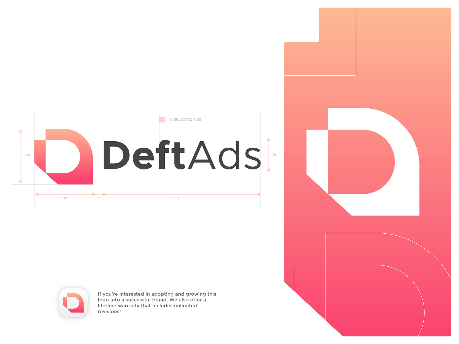DeftAds Logo by Deft Branding on Dribbble