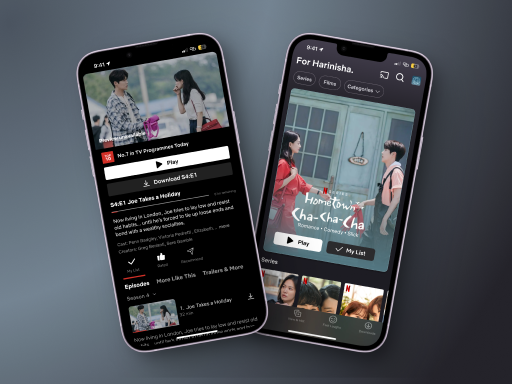 Netflix Design by Harinesha on Dribbble