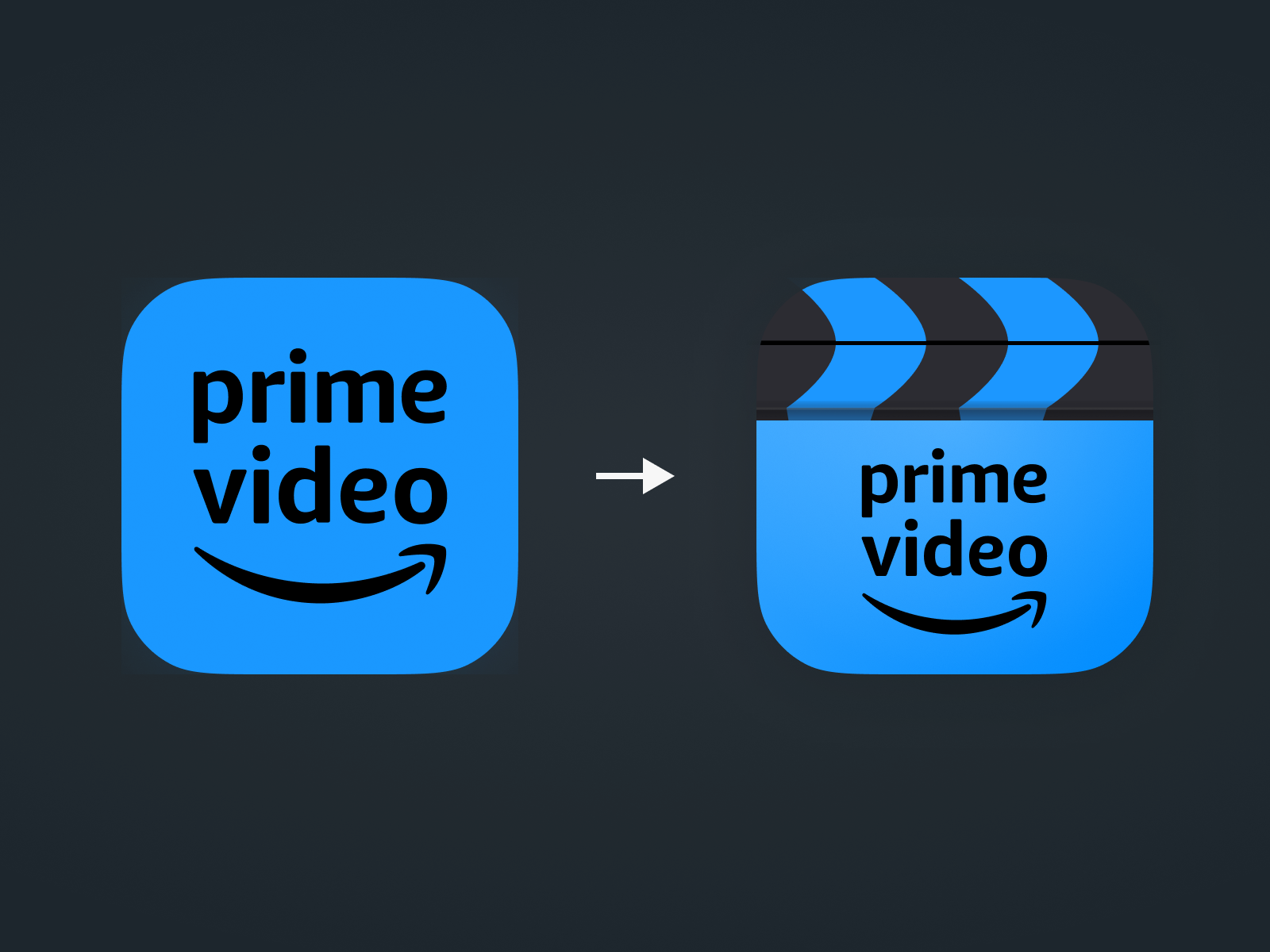 Prime video - App icon redesign concept #18 - LARGE by Eddy on Dribbble
