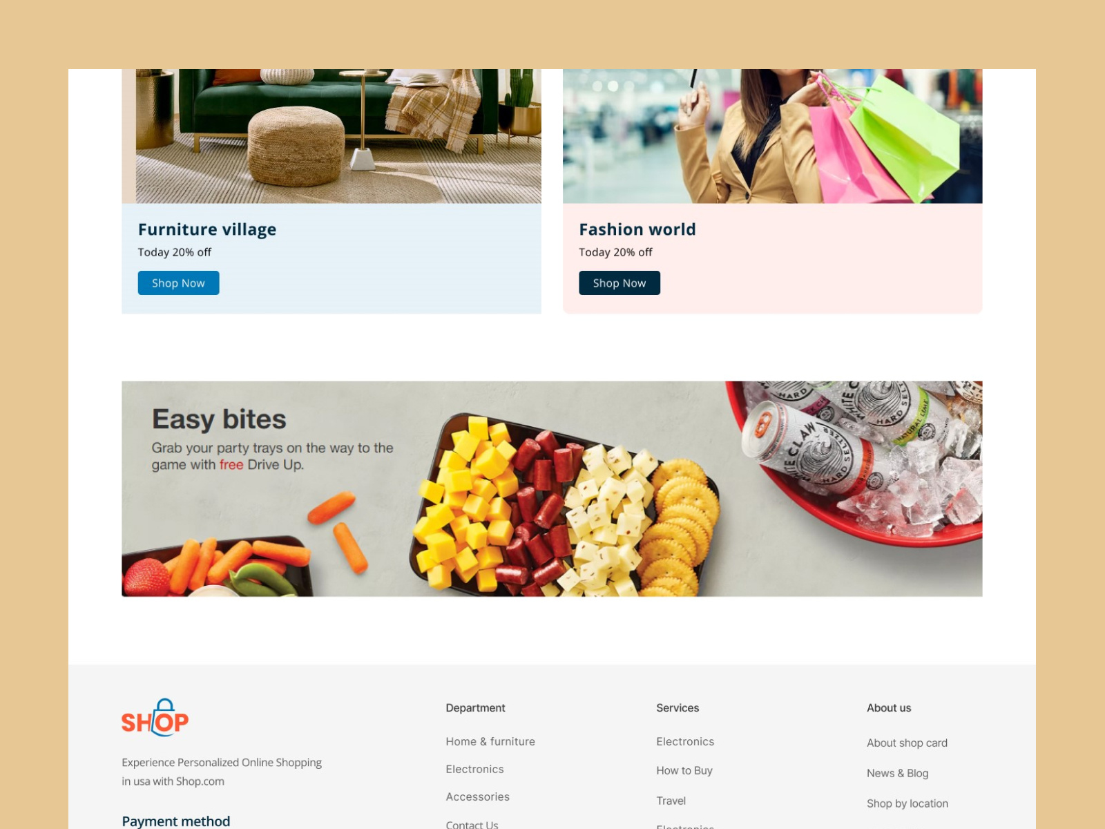 eCommerce Landing Page Design by M. Alauddin Bhuiyan on Dribbble