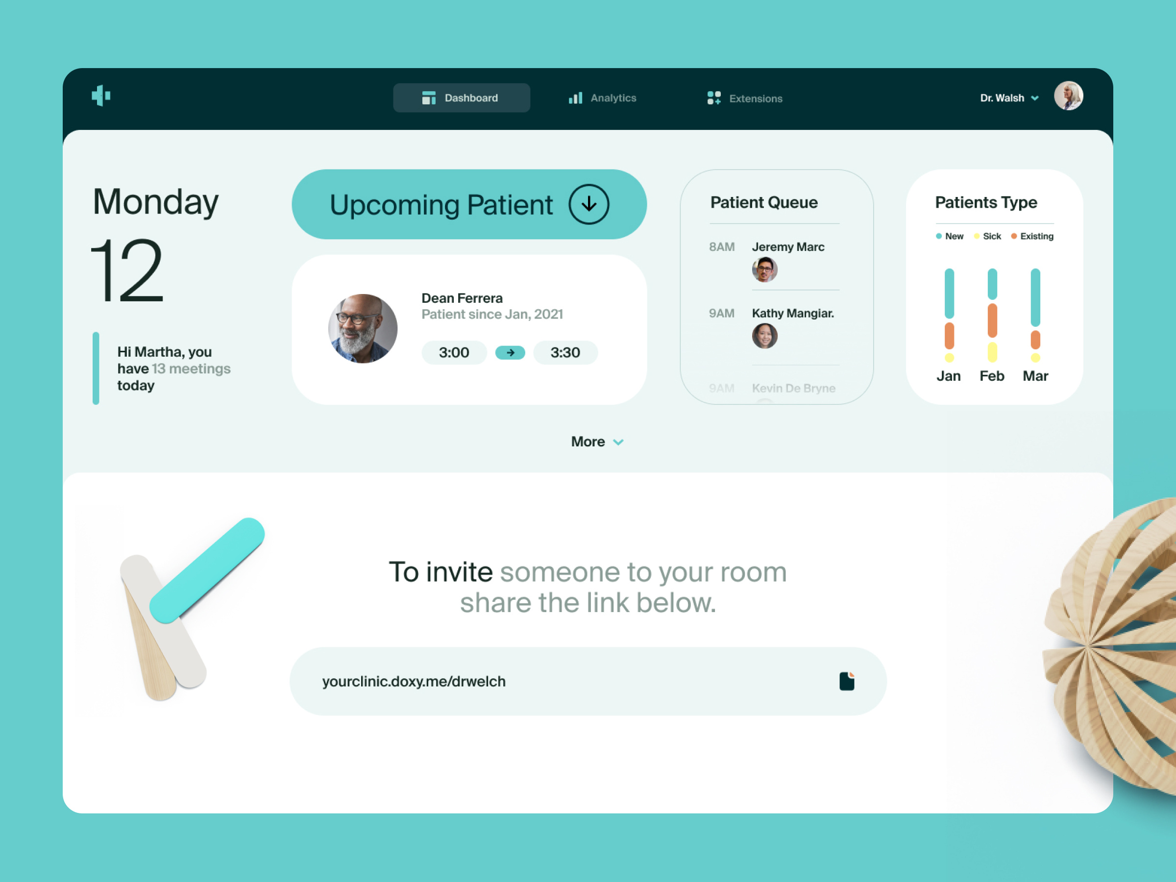 Healthcare | Dashboard by Julien Renvoye for Voila on Dribbble