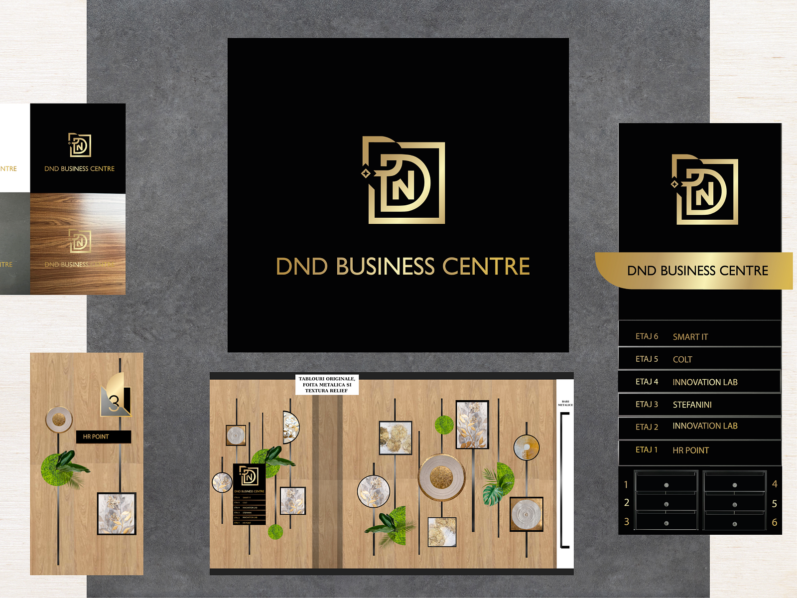 DND BRAND IDENTITY by VALENTINA BADEANU on Dribbble