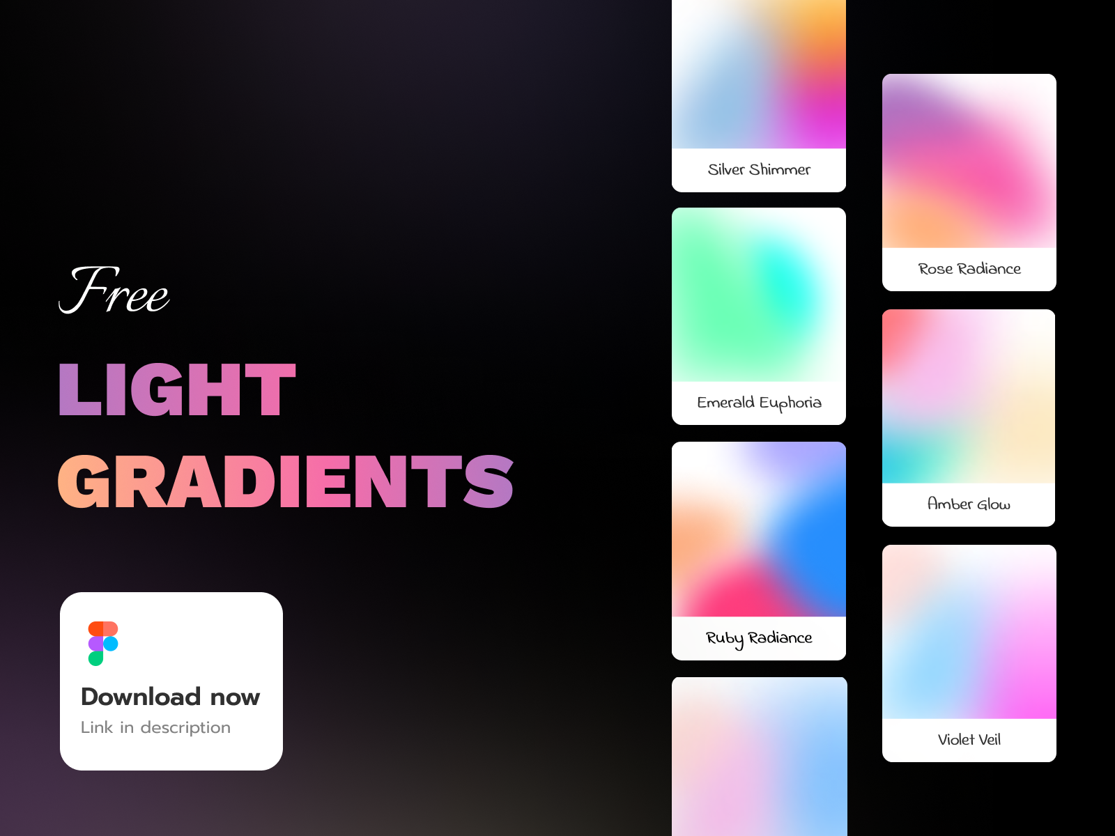 Light Gradients - Free figma file by Nishant Saini on Dribbble