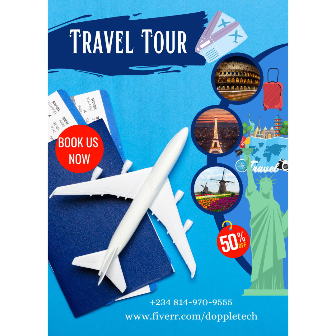 TRAVELS AND TOURS FLYERS by Tomi Ojeleye on Dribbble