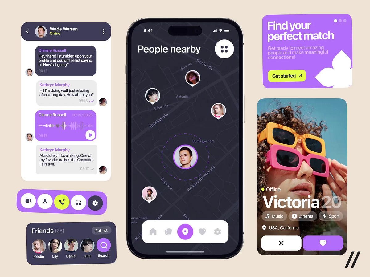 Browse thousands of Dating images for design inspiration | Dribbble