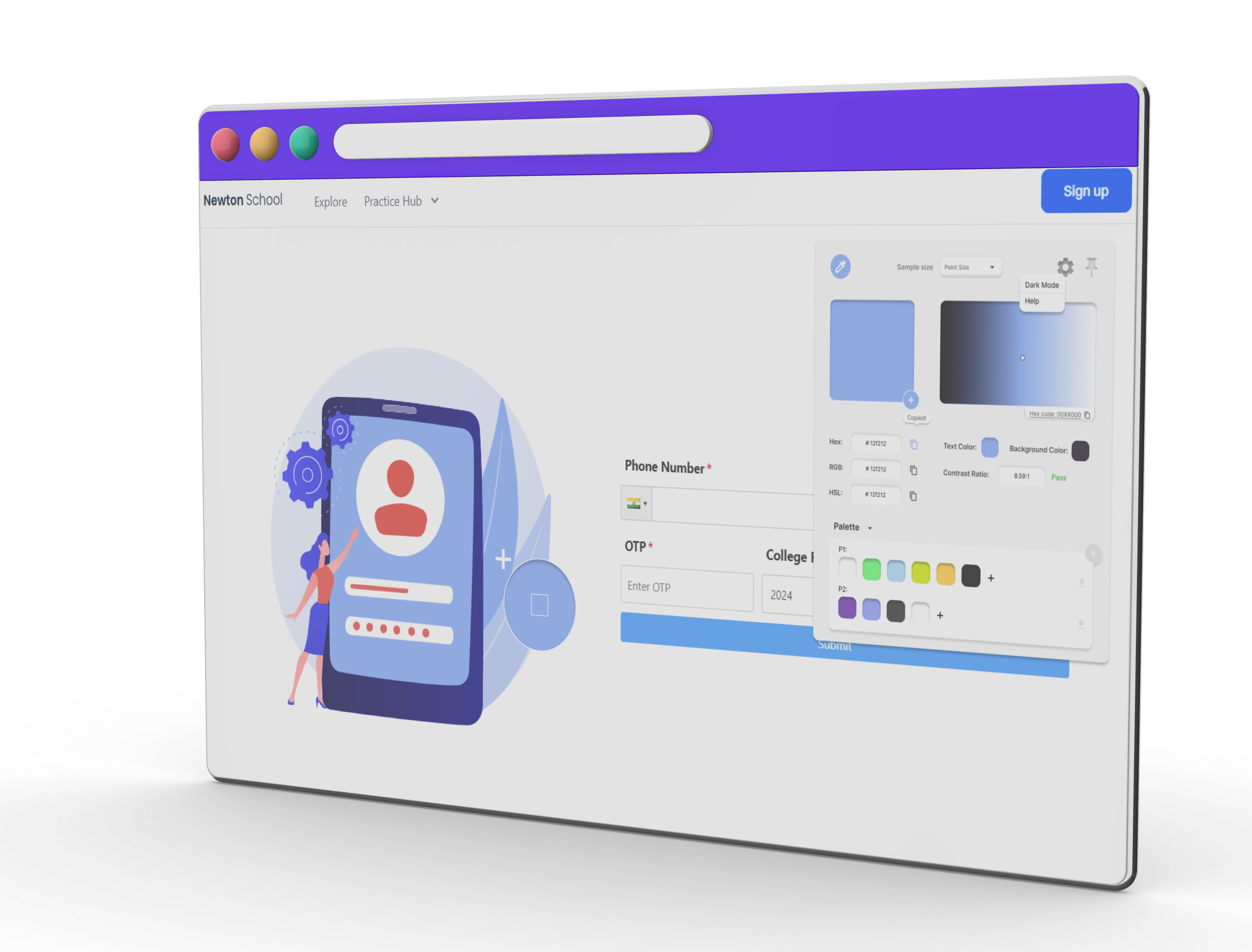 Color Picker by Saloni Kansal on Dribbble