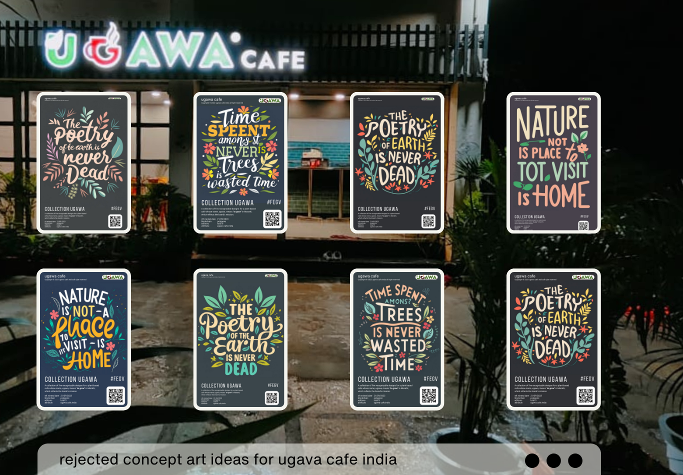 project eco cafe identity by Niket Patil on Dribbble