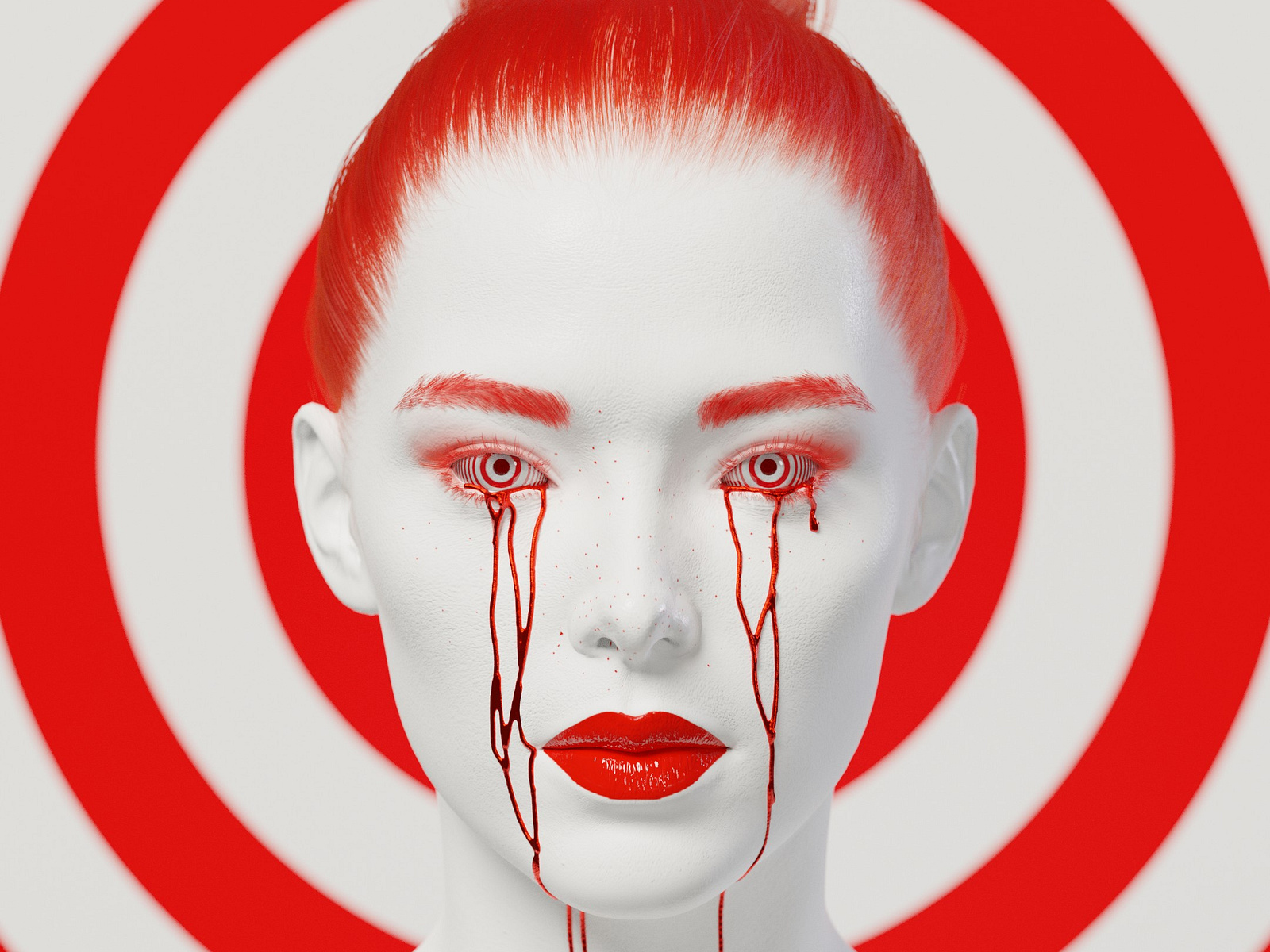 Red Tears by MZK on Dribbble