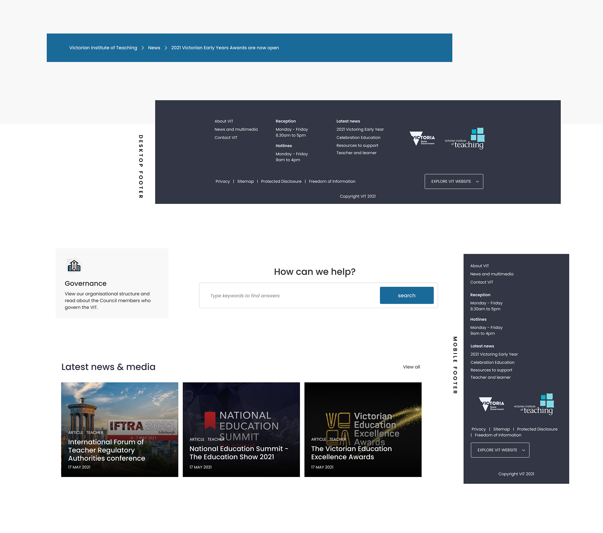 Victorian Institute Of Teaching Logo