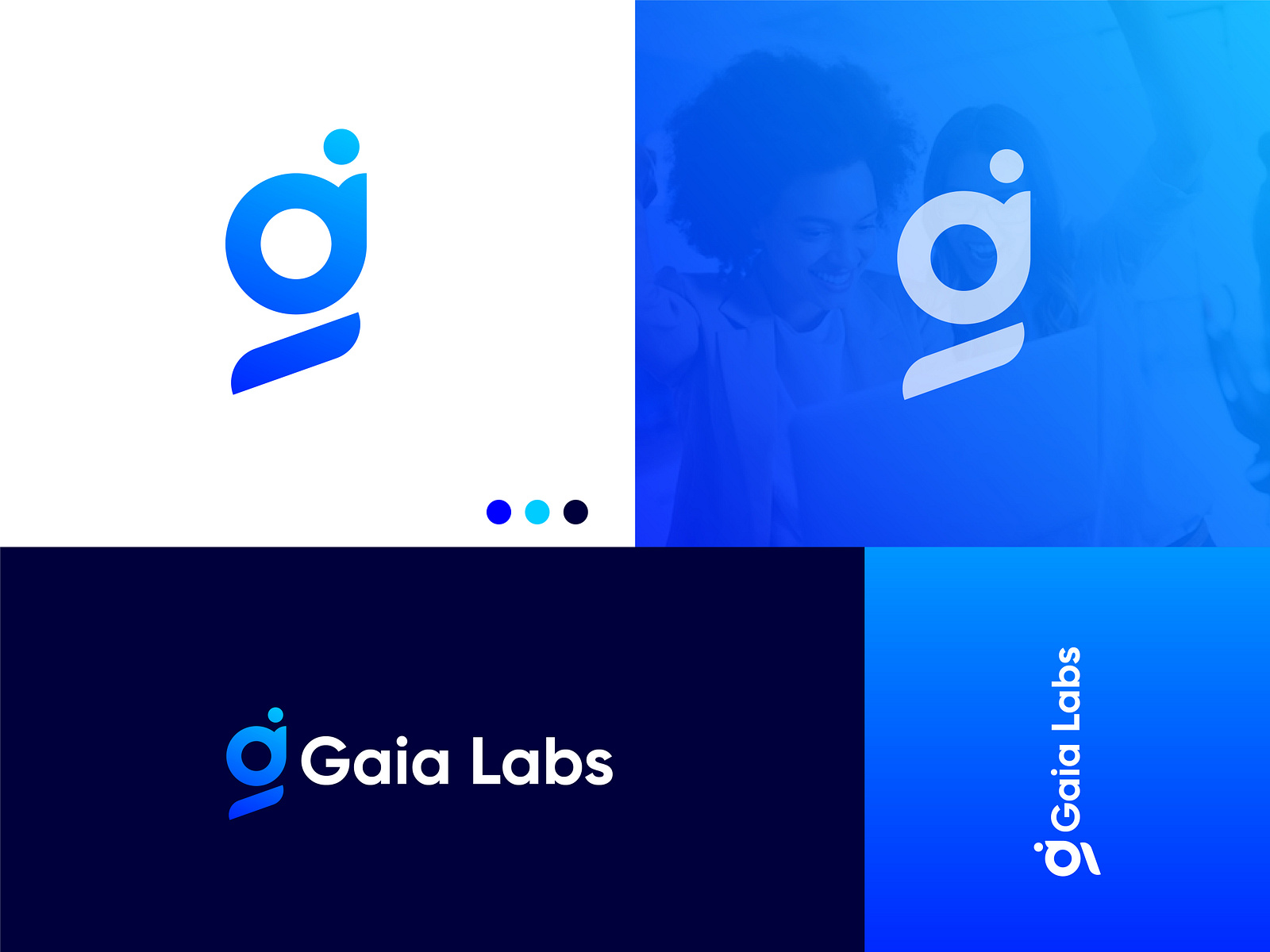 Gaia Labs Logo Design | Modern Tech Logo by Bayzid™ on Dribbble