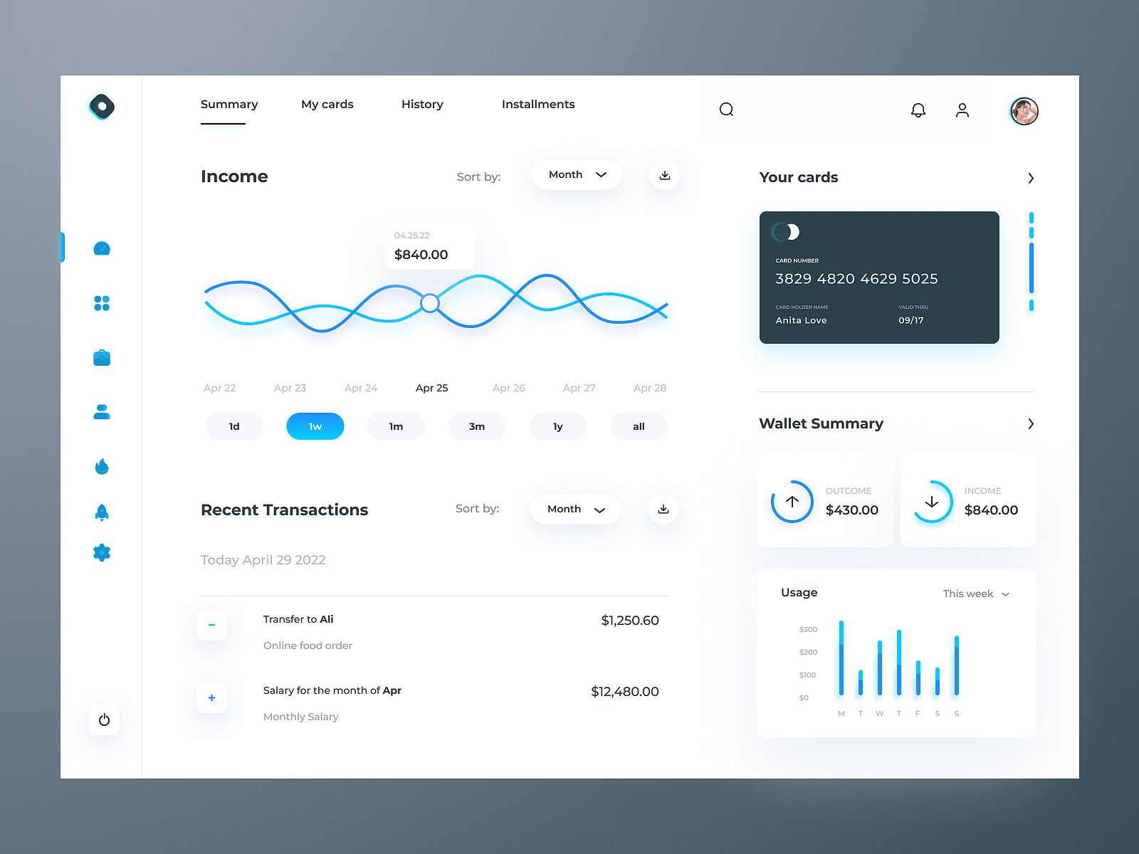 UI Design by Temporal Studio on Dribbble