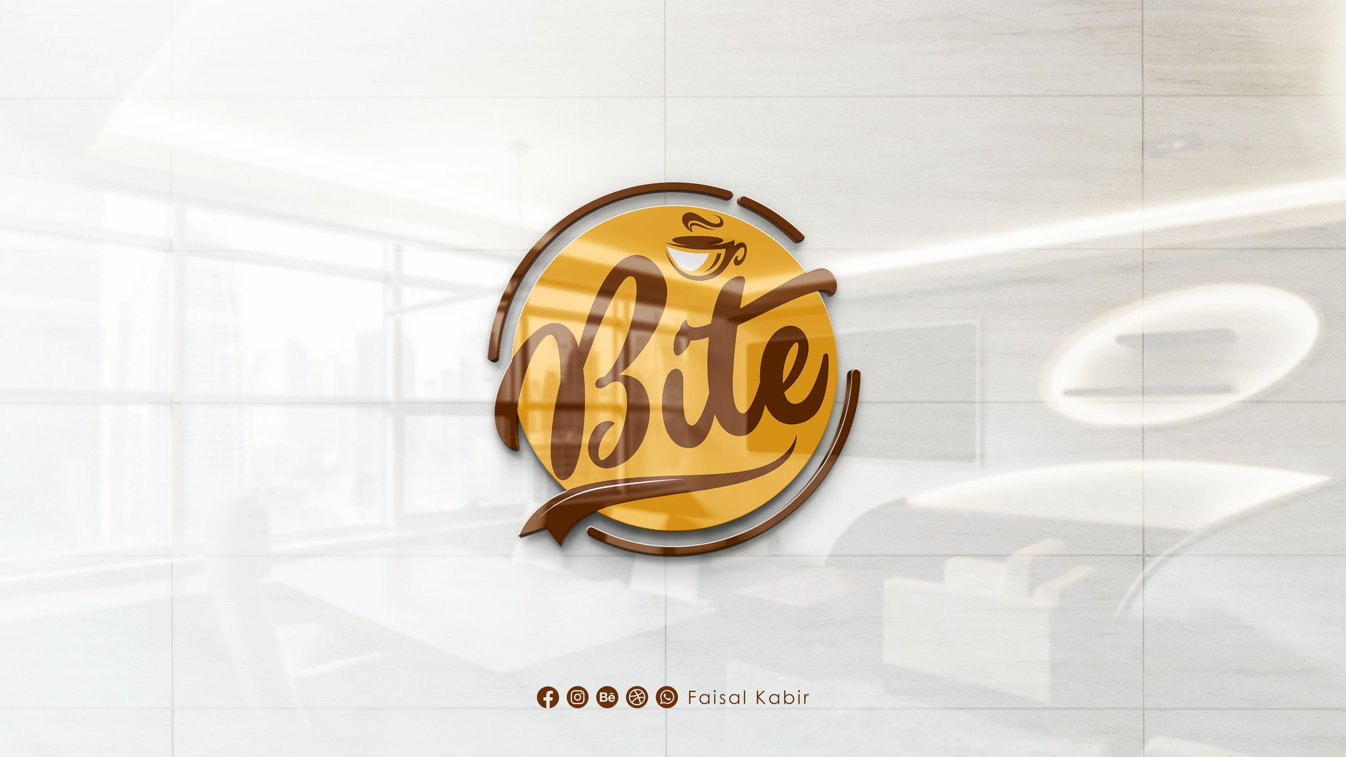 Bite Cafe Logo | Coffee & Bistro | Restaurant Logo | Brand Logo by ...