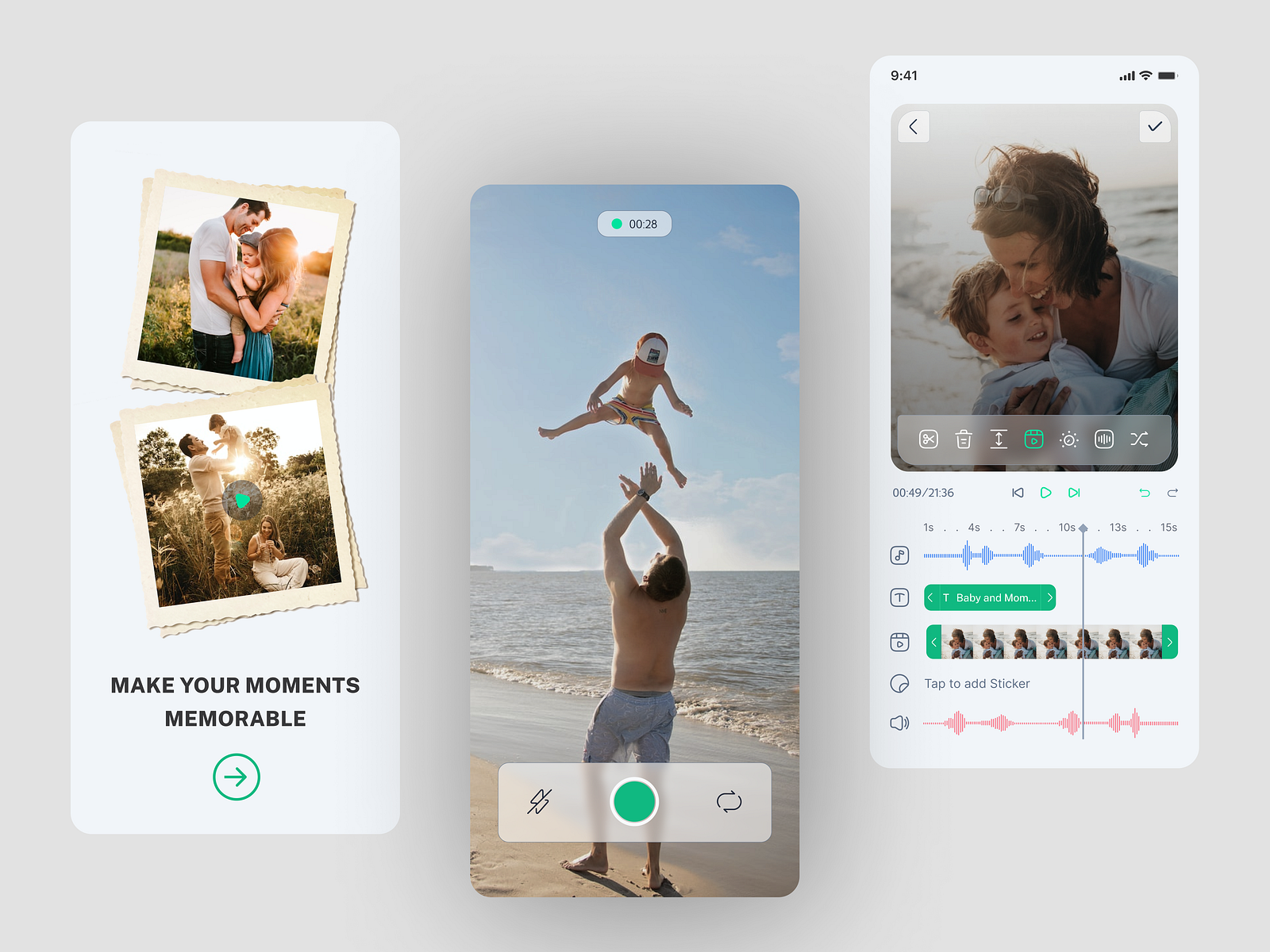 Creative Video Editing App UI 🎥📱 by Farzana Abedin on Dribbble