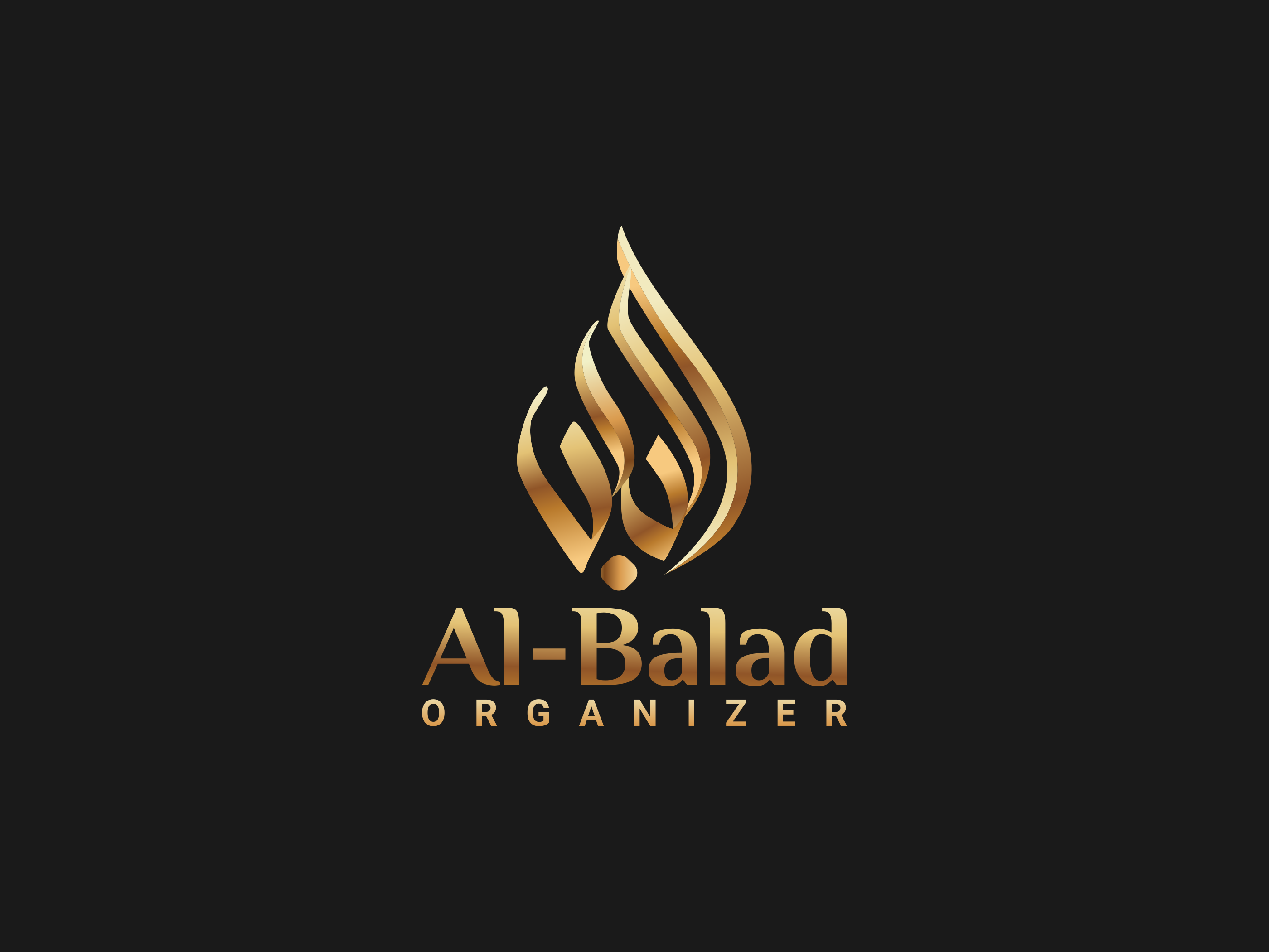 Calligraphy arabic Al-Balad by Awal Syarman on Dribbble