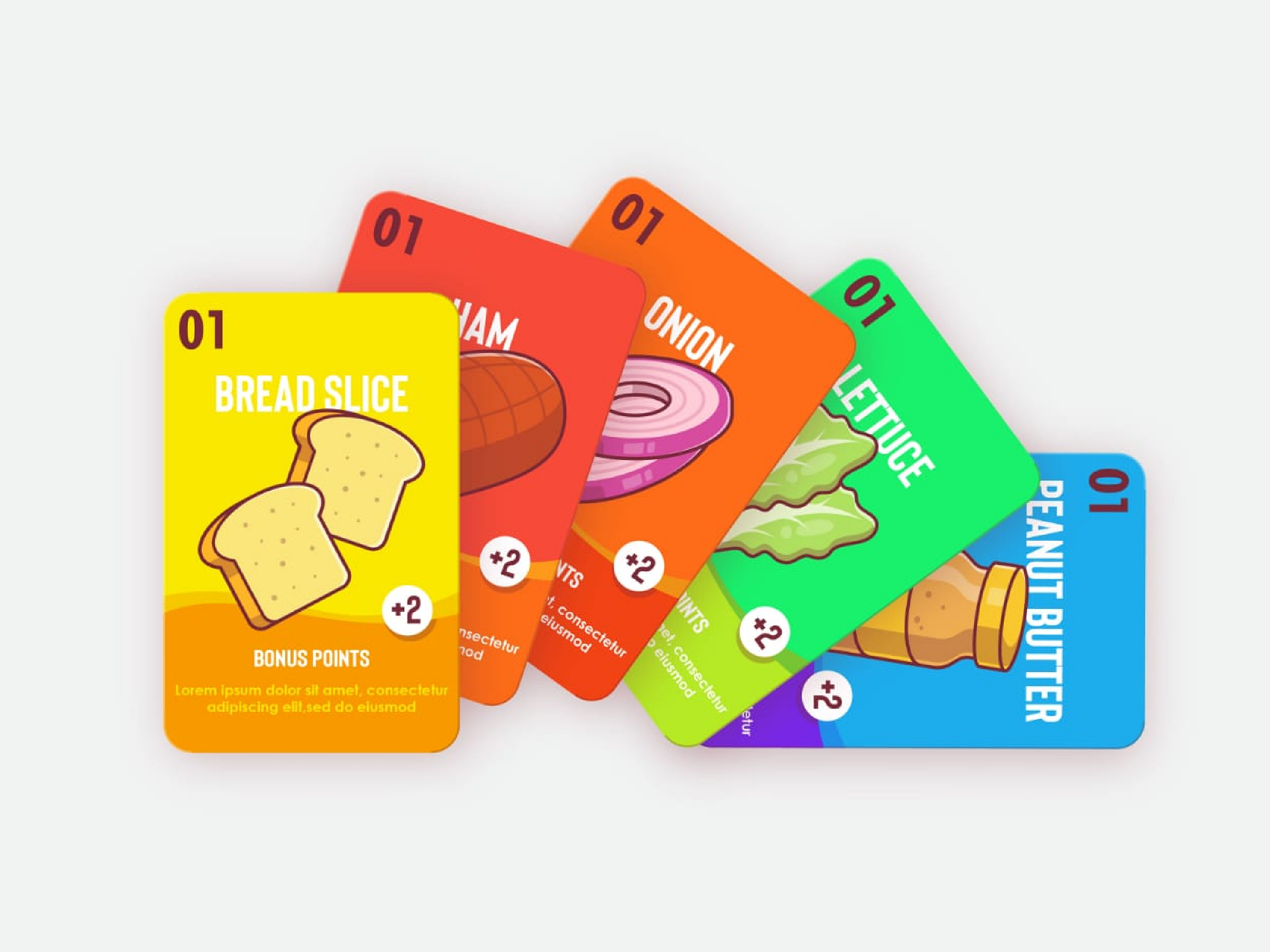 #CatalystProject Sandwich Food Card Games🃏🥐🥑🥫 by catalyst on Dribbble